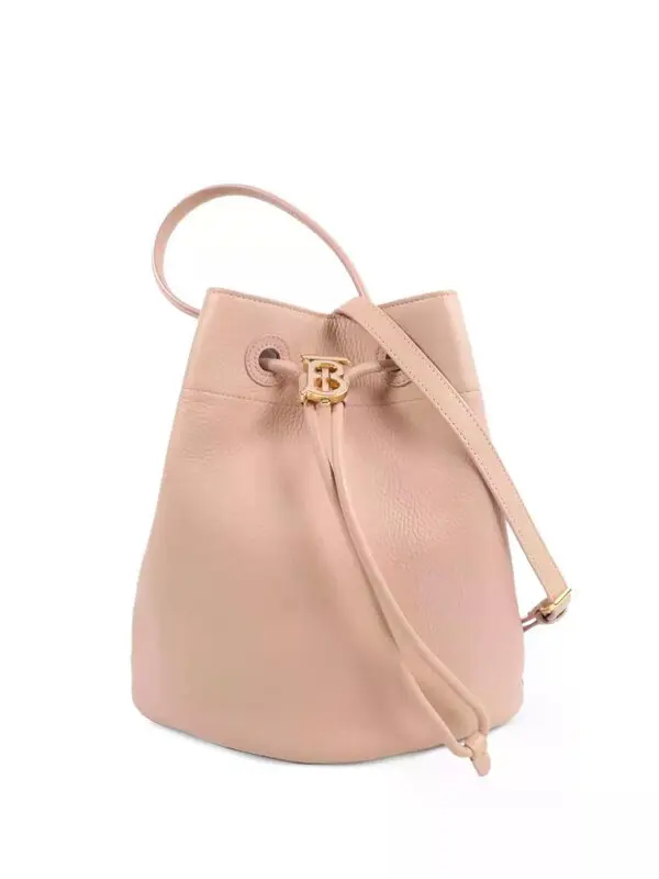 Burberry Drawstring Bucket Bag - Pink