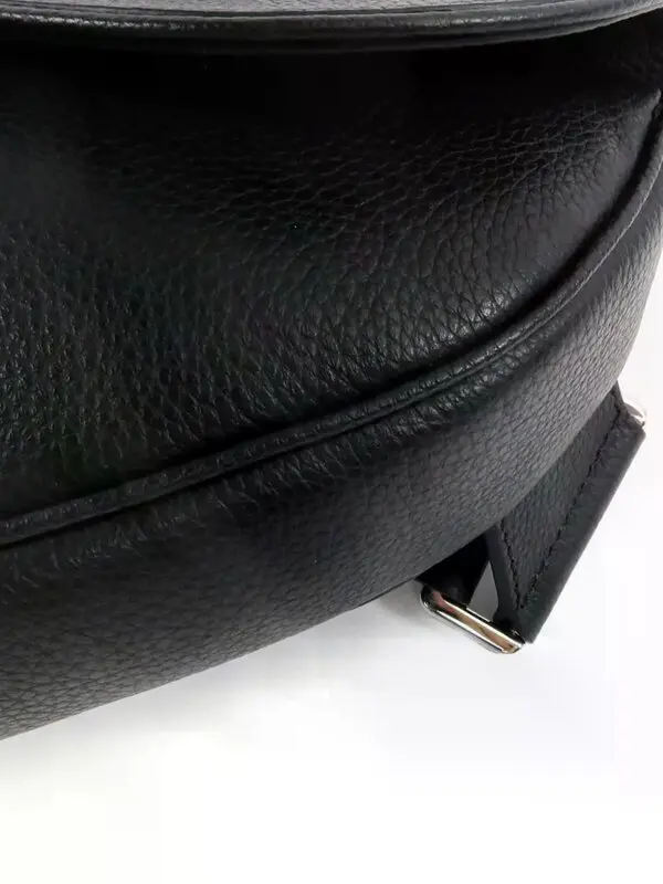 Dior Saddle Leather Shoulder Bag - Black