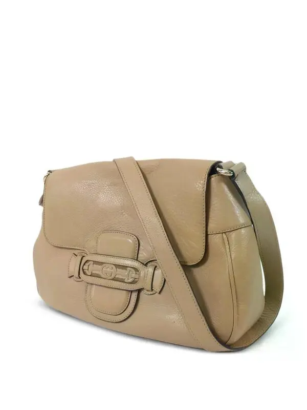 Gucci Gg Horsebit Shoulder Bag
