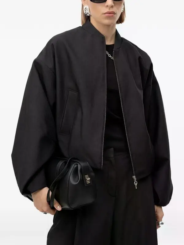 Hugo Oversized Zip-up Bomber Jacket