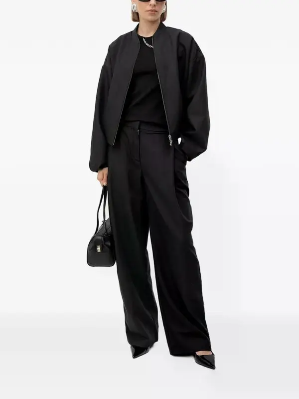 Hugo Oversized Zip-up Bomber Jacket