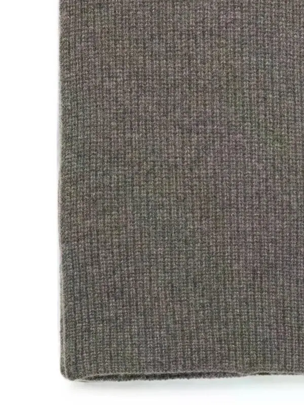 N.peal Ribbed Cashmere Scarf