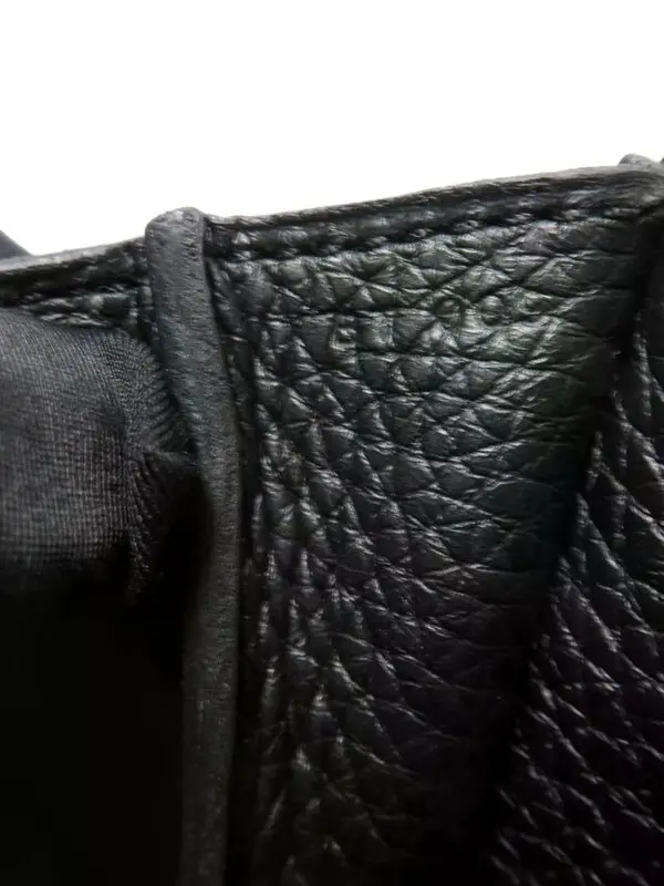 Hermès Halzan Leather Shoulder Bag
