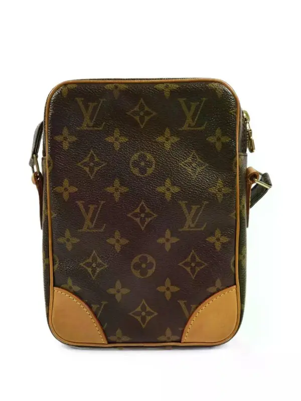 LOUIS VUITTON Danube Monogram Canvas Messenger Bag