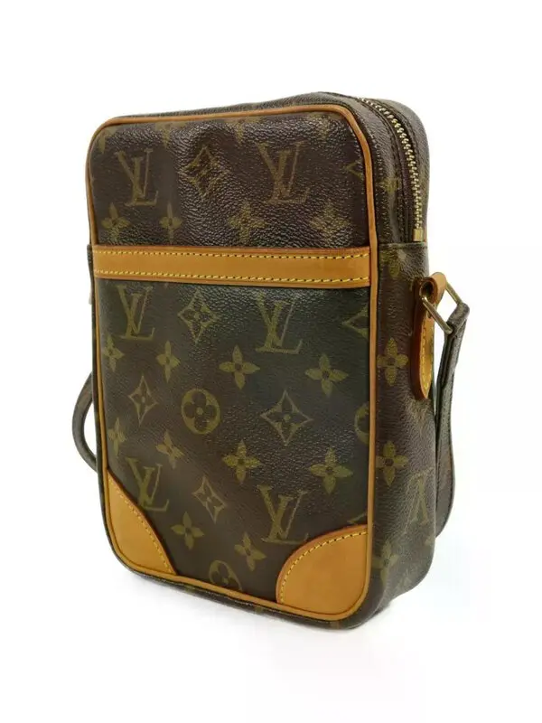 LOUIS VUITTON Danube Monogram Canvas Messenger Bag