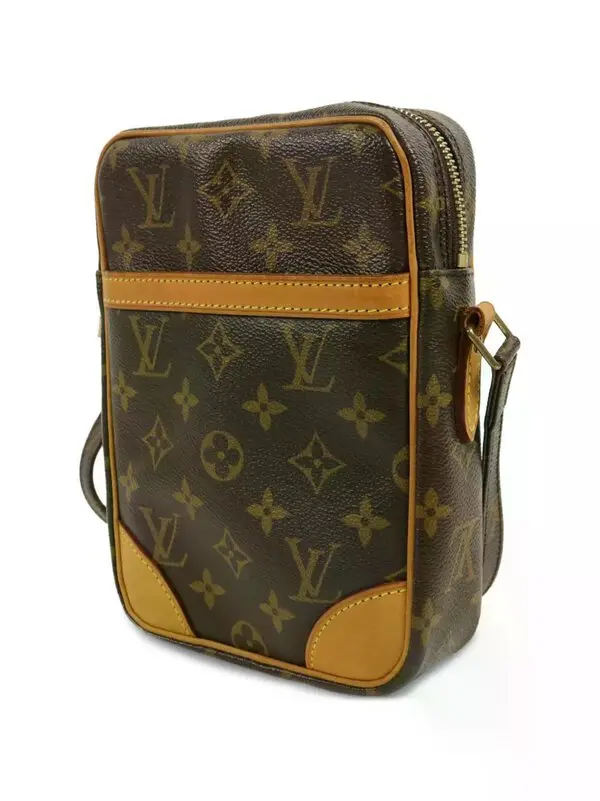 LOUIS VUITTON Danube Monogram Canvas Messenger Bag