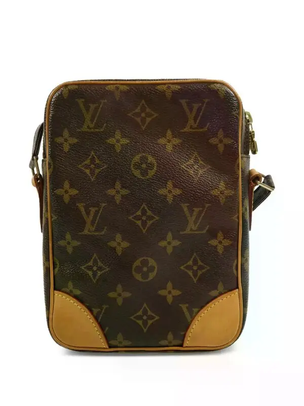LOUIS VUITTON Danube Monogram Canvas Messenger Bag