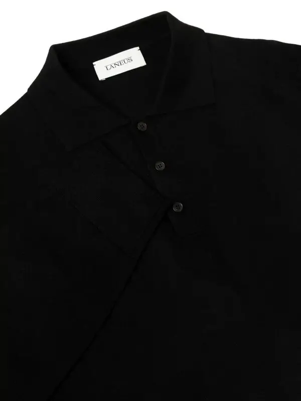 LANEUS Long-sleeve Polo Shirt