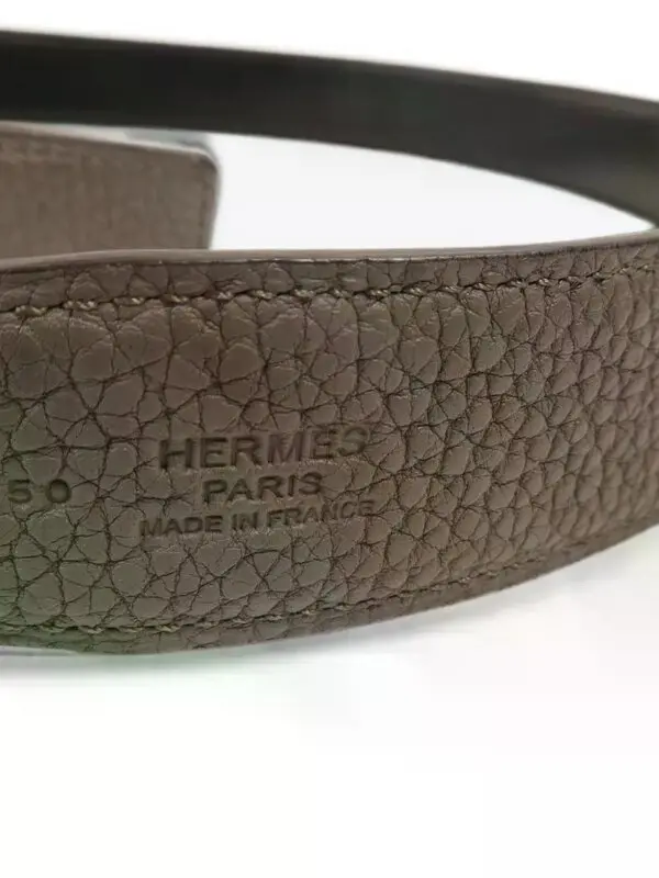 Hermès H Buckle Reversible Belt