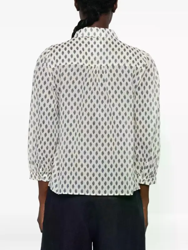 MAISON123 Dylan Paisley-print Shirt