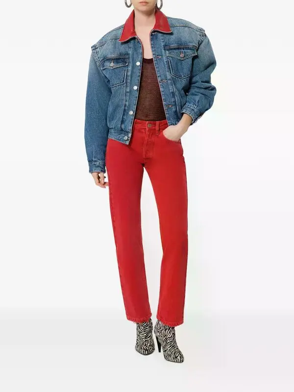 Isabel Marant Étoile Devyn Denim Jacket - Blue