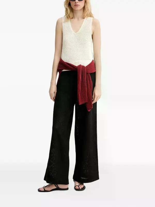 Marc O'polo Open-knit V-neck Vest