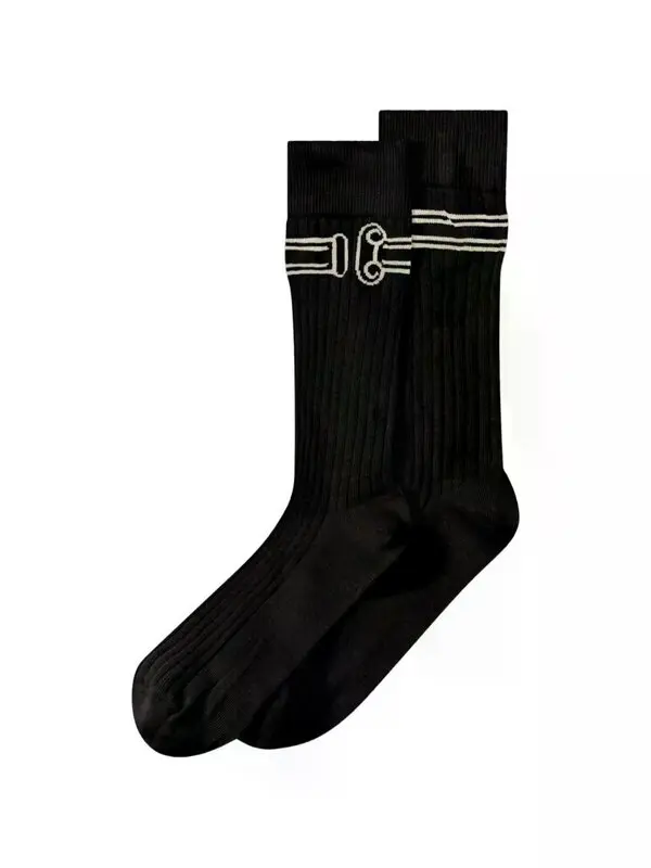 Aries Column Rib-knit Socks