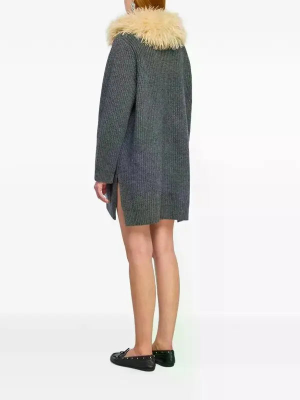 SEMICOUTURE Trudi Ribbed Coat