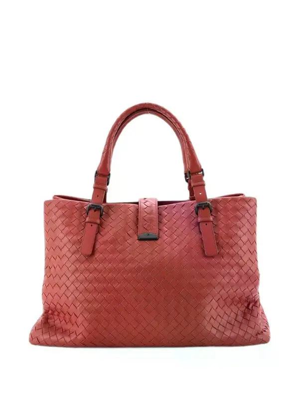 Bottega Veneta Roma Bag Intrecciato Nappa Medium Tote Bag