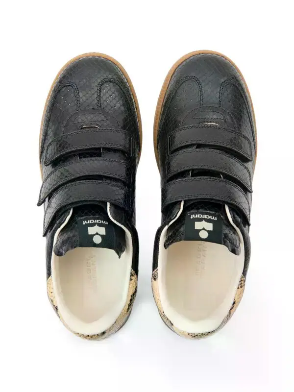 Isabel Marant Étoile Beth Python-embossed Sneakers