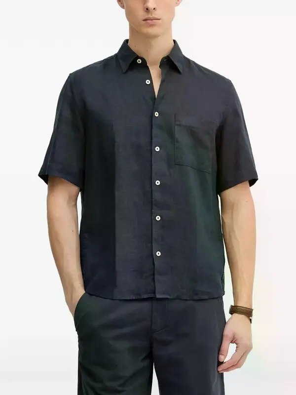 Marc O'polo Short-sleeve Chest-pocket Shirt