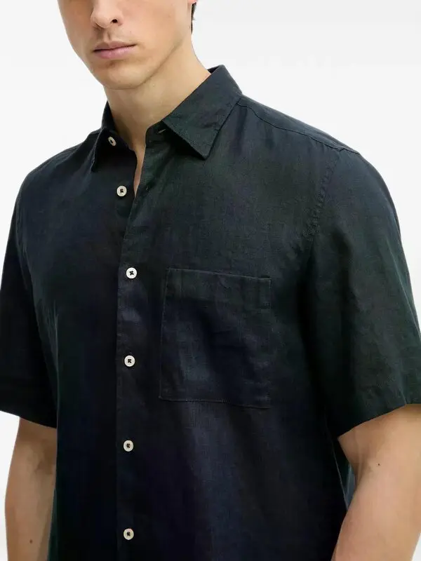 Marc O'polo Short-sleeve Chest-pocket Shirt