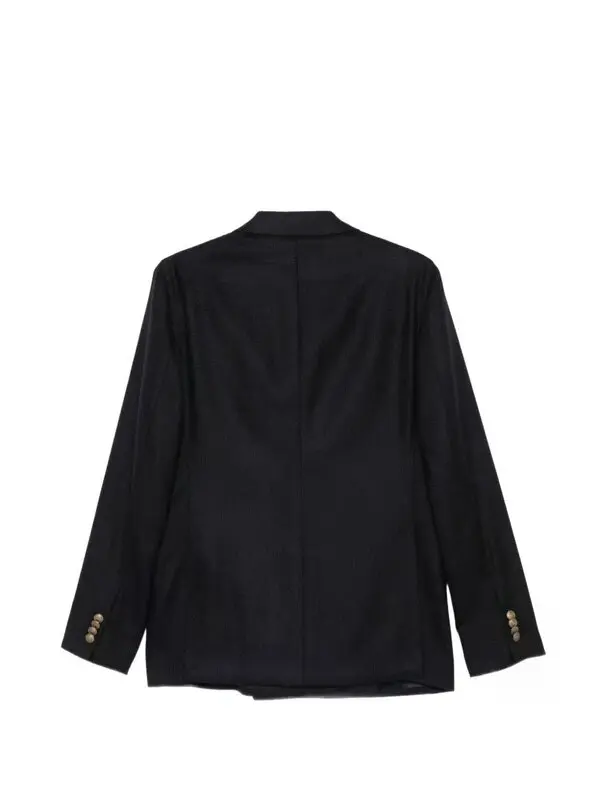 Caruso Double-breasted Peak-lapel Jacket