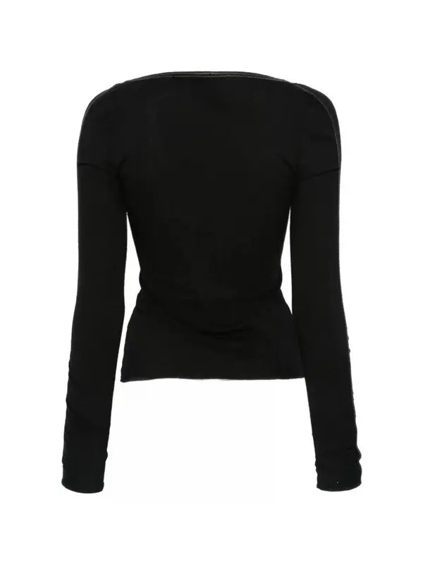 Roberto Cavalli 2000s Panelled Ruched Top
