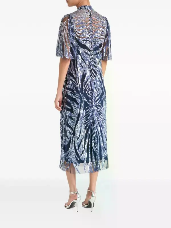 TEMPERLEY LONDON Ambrose Sequin-embellished Midi Dress