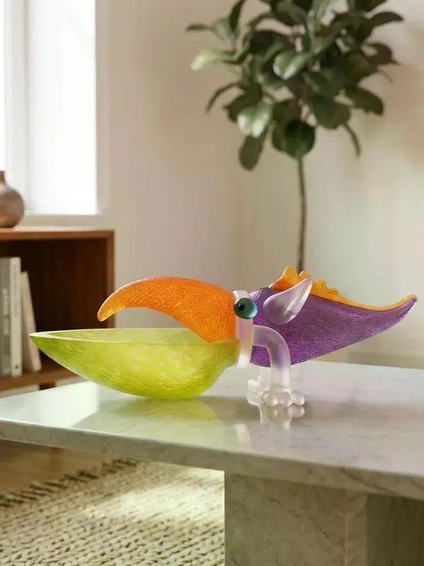 BOROWSKI Tukan Glass Sculpture
