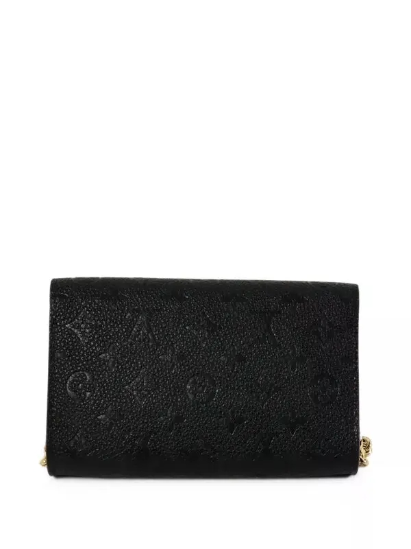 LOUIS VUITTON Monogram Empreinte Pouch Metis Shoulder Bag - Black