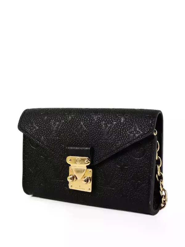 LOUIS VUITTON Monogram Empreinte Pouch Metis Shoulder Bag - Black