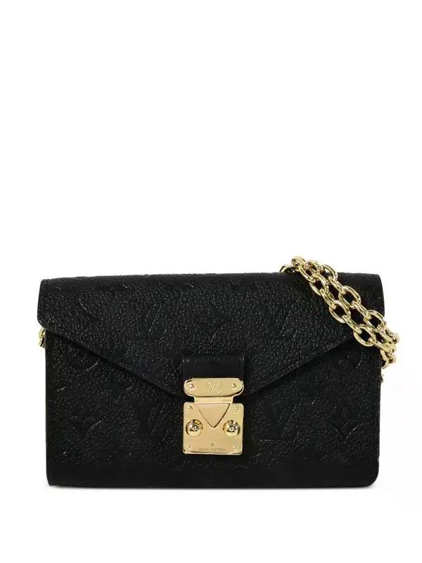 LOUIS VUITTON Monogram Empreinte Pouch Metis Shoulder Bag - Black