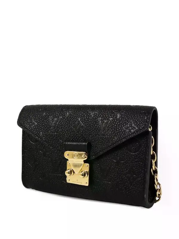 LOUIS VUITTON Monogram Empreinte Pouch Metis Shoulder Bag - Black