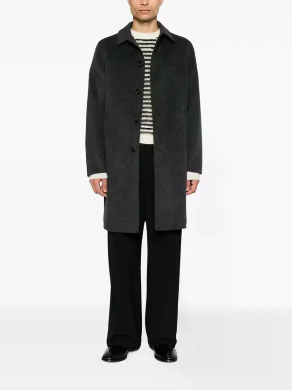 Aspesi Virtuoso Collared Single-breasted Coat