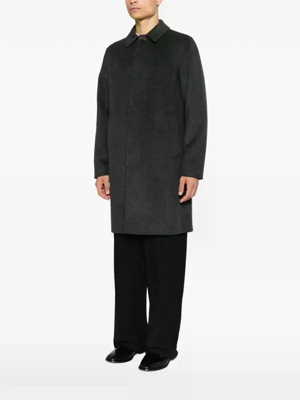 Aspesi Virtuoso Collared Single-breasted Coat