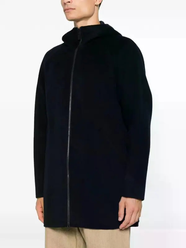 Aspesi Hooded Zip-up Parka