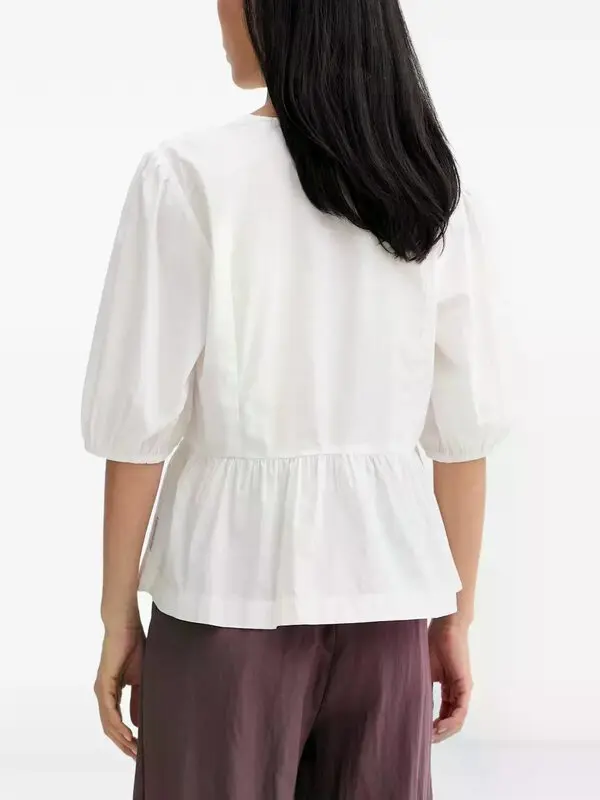 Marc O'polo Tie-fastening Peplum Blouse