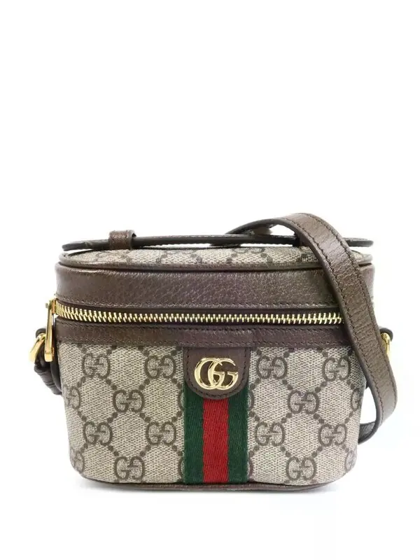 Gucci Ophidia Gg Canvas Tote Bag - Neutrals