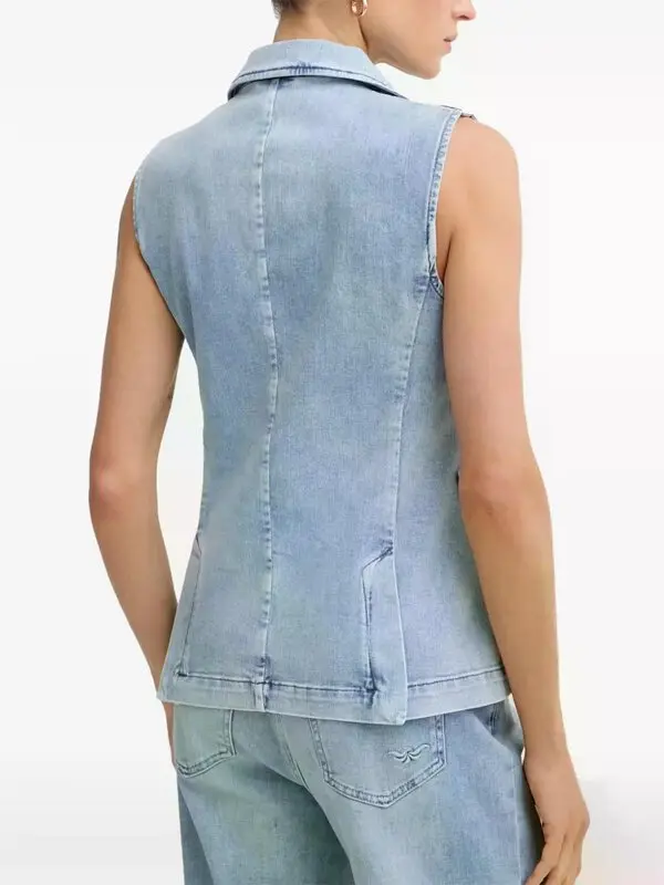 MARC AUREL Double-breasted Denim Jacket