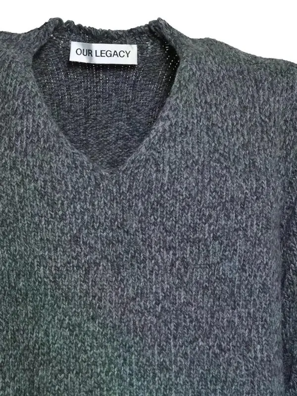 Our Legacy V-neck Knitted Sweater