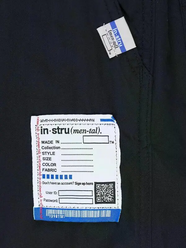 Mihara Yasuhiro Logo-patch Cotton Shorts