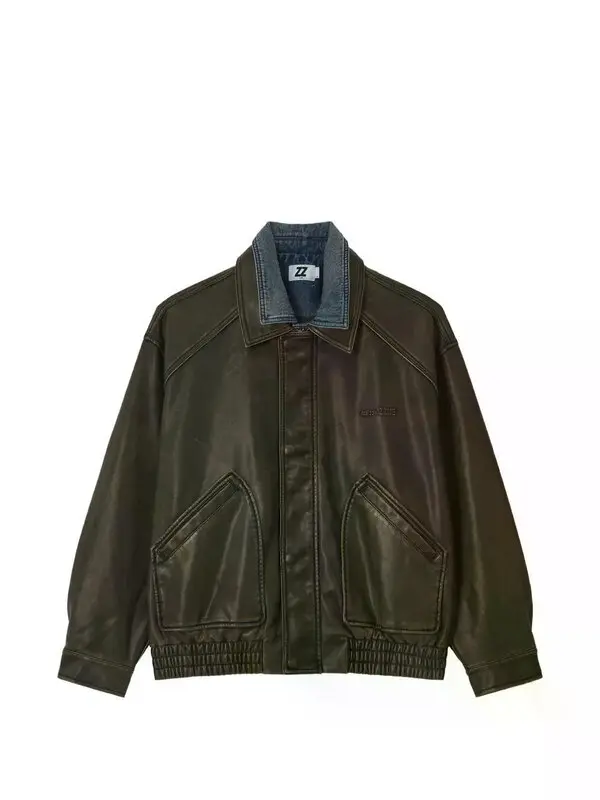 Izzue Logo-embossed Bomber Jacket