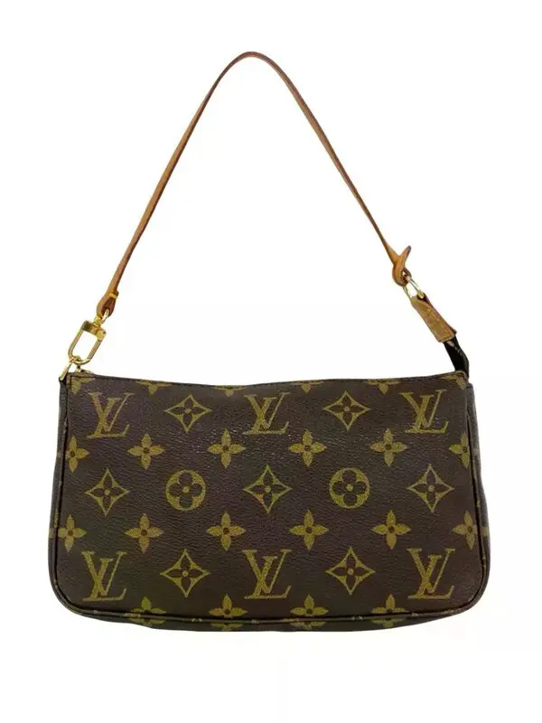 LOUIS VUITTON 1998 Monogram Pochette Accessoires Shoulder Bag