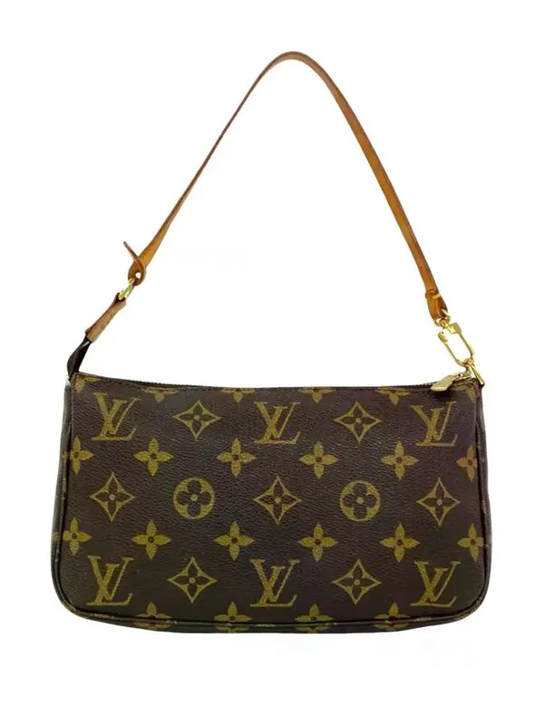 LOUIS VUITTON 1998 Monogram Pochette Accessoires Shoulder Bag