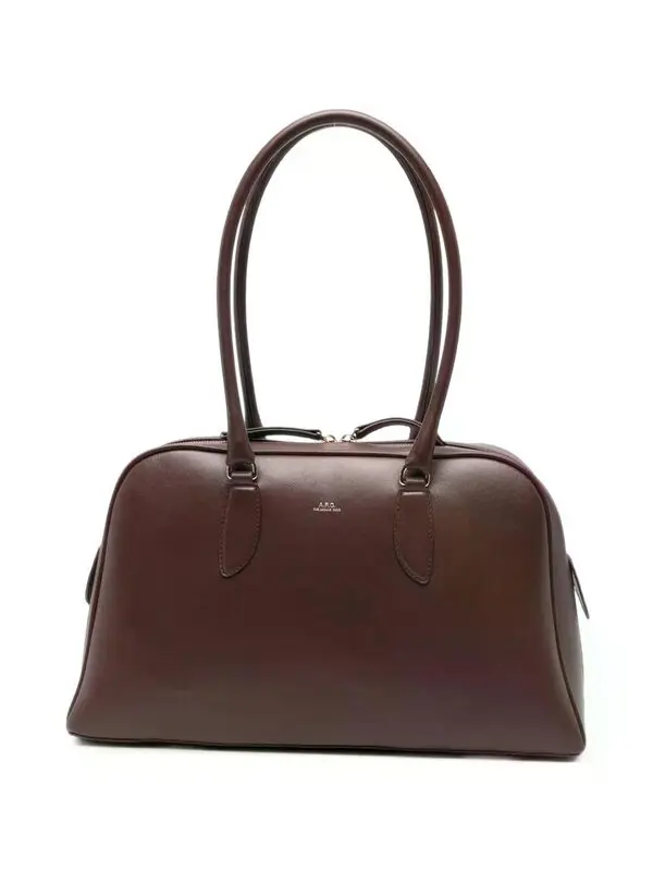 A.p.c. Paloma Leather Tote Bag - Red