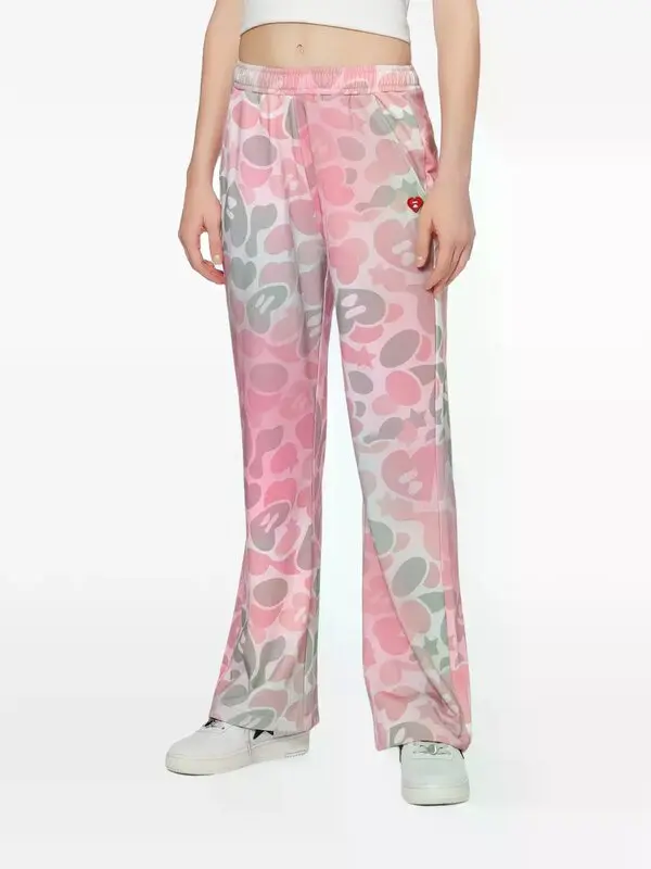 AAPE BY *A BATHING APE Camo-print Track Pants