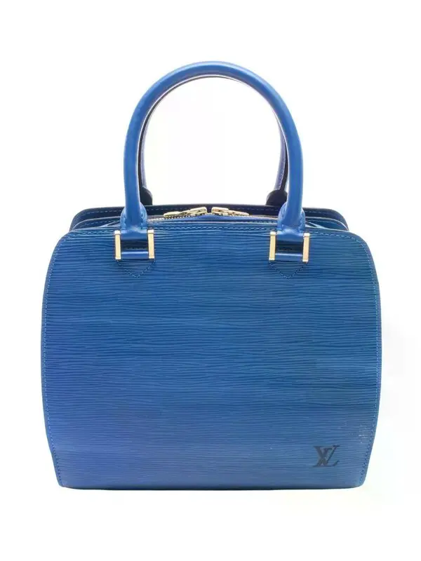 LOUIS VUITTON 1998 Epi Pont Neuf Pm Handbag - Blue
