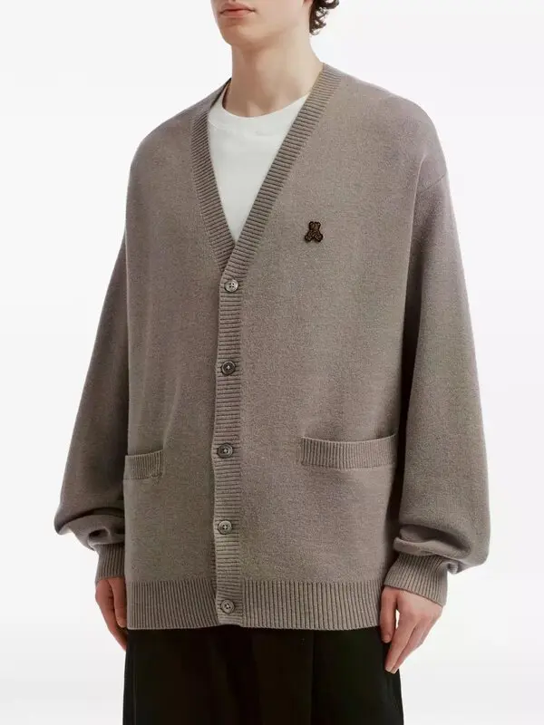 Izzue Logo-patch Cardigan