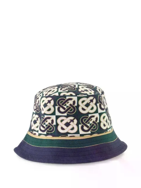 Casablanca Monogram-print Bucket Hat