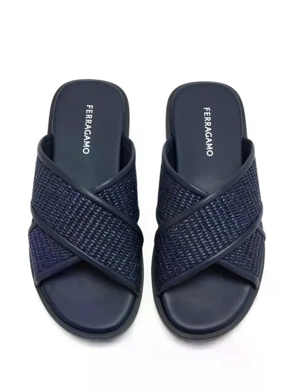 FERRAGAMO Gancini-ornament Sandals