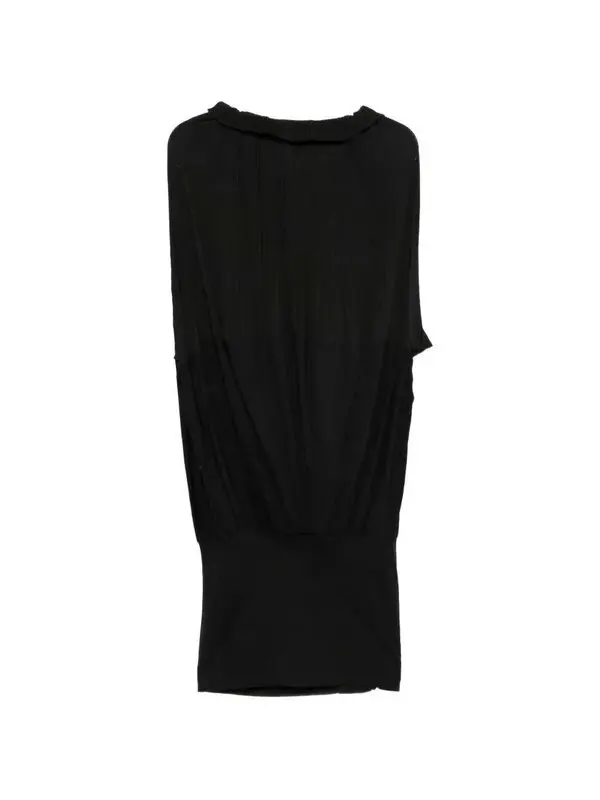 Junya Watanabe Pleated Ruffled-trim Top