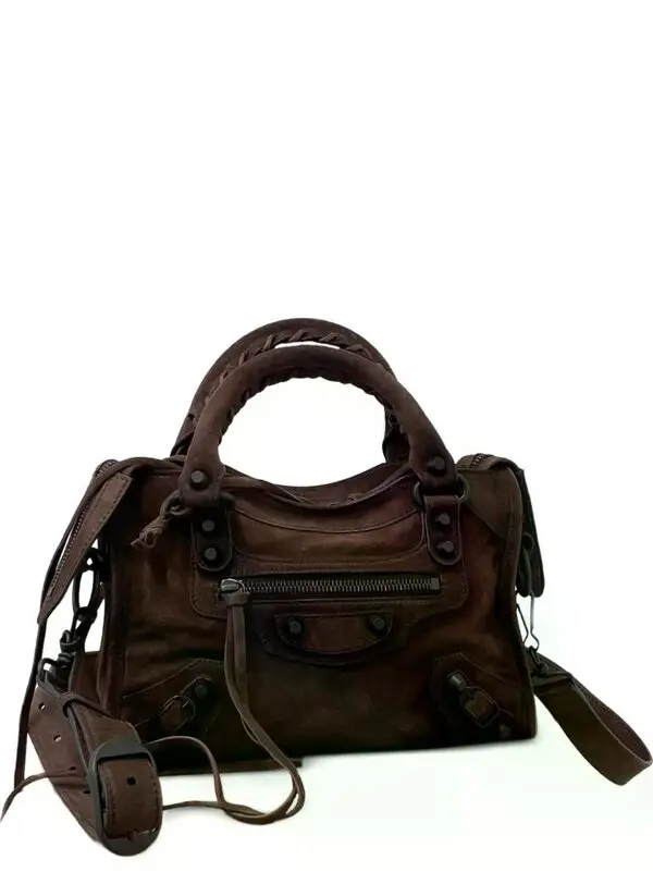 Balenciaga Le City Gag Mini In Light Espresso - Brown