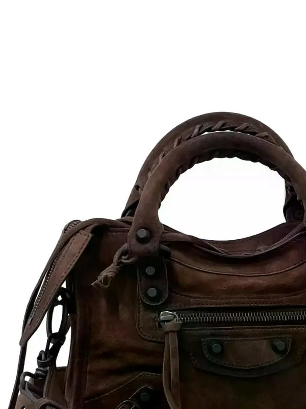 Balenciaga Le City Gag Mini In Light Espresso - Brown